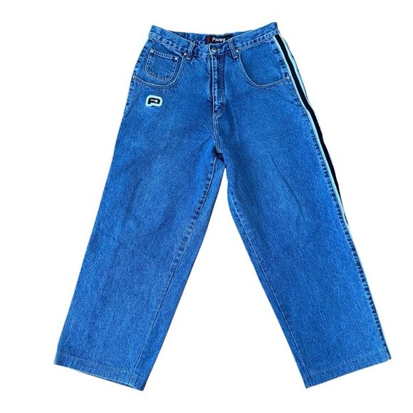 Plugg | Jeans | Vintage Plugg Rave Jeans Baggy Y2k Jnco 9s Size 32 ...
